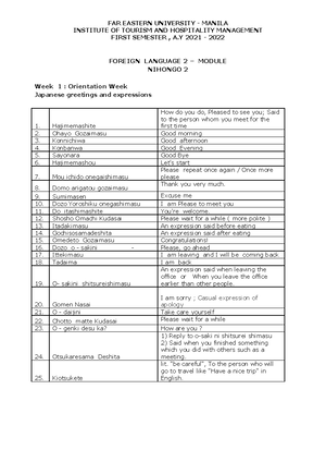 Mandarin-FA8 - Foreign language - Foreign Language 1 - Studocu
