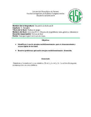 Informe de lab 3 AB AC AV DG IM - Universidad Tecnológica de Panamá Facultad de Ingeniería ...
