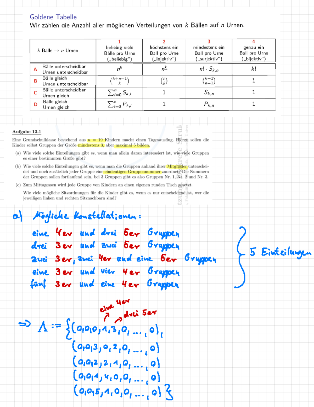 Mitschrift 13 - Diskrete Strukturen (IN0015) - Studocu