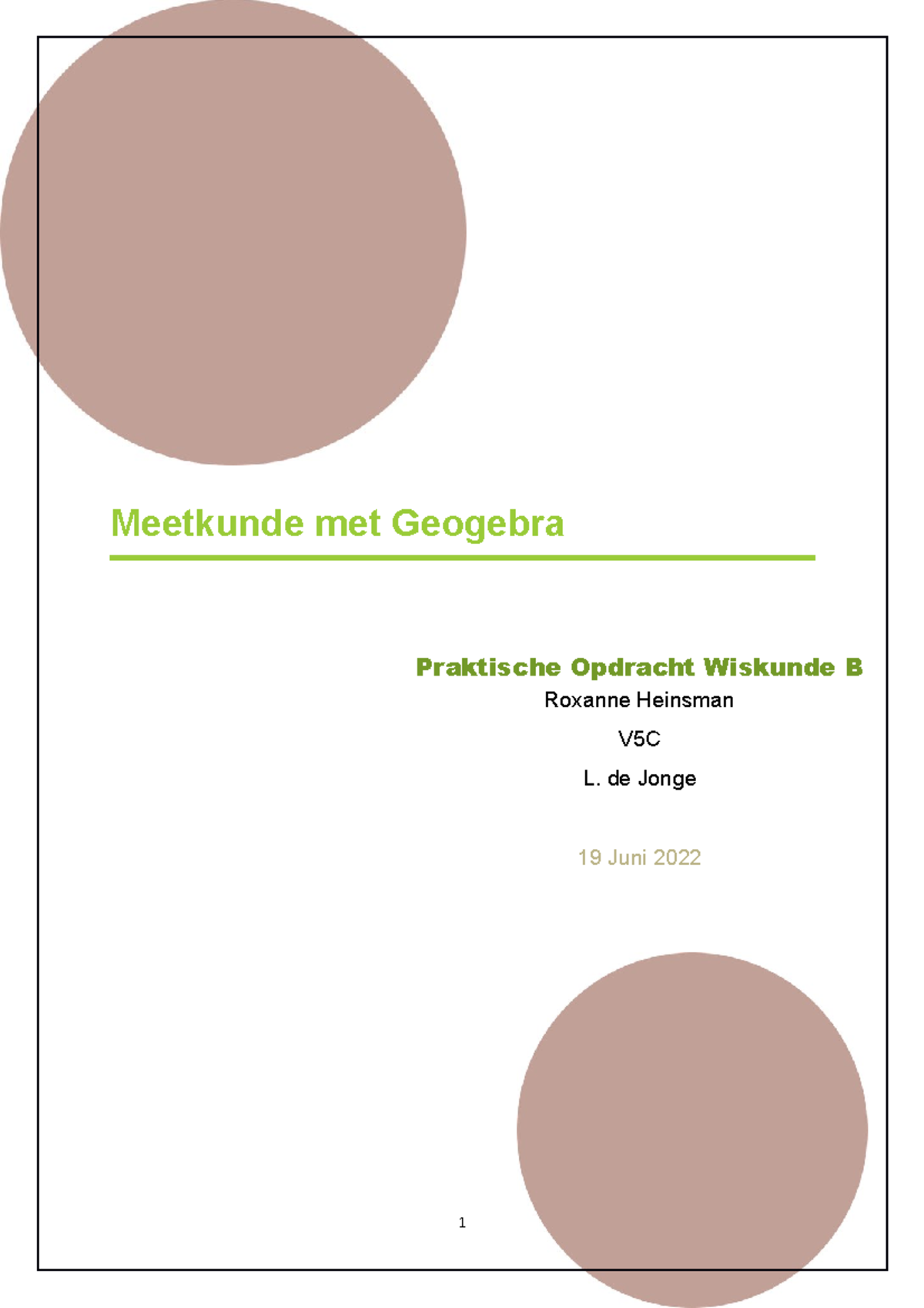 Definitieve Versie Wiskunde B PO Roxanne Heinsman - Meetkunde met ...