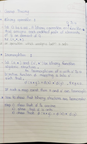 M1 parijat MCQ - Groups and coding theory - ParijatPrakashan ...
