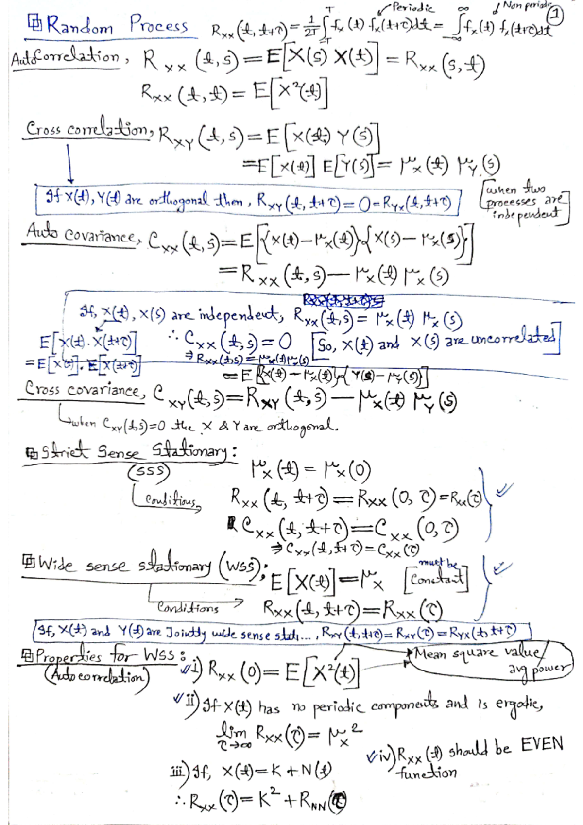 Rsp-formulas - Probability and Statistics - Studocu
