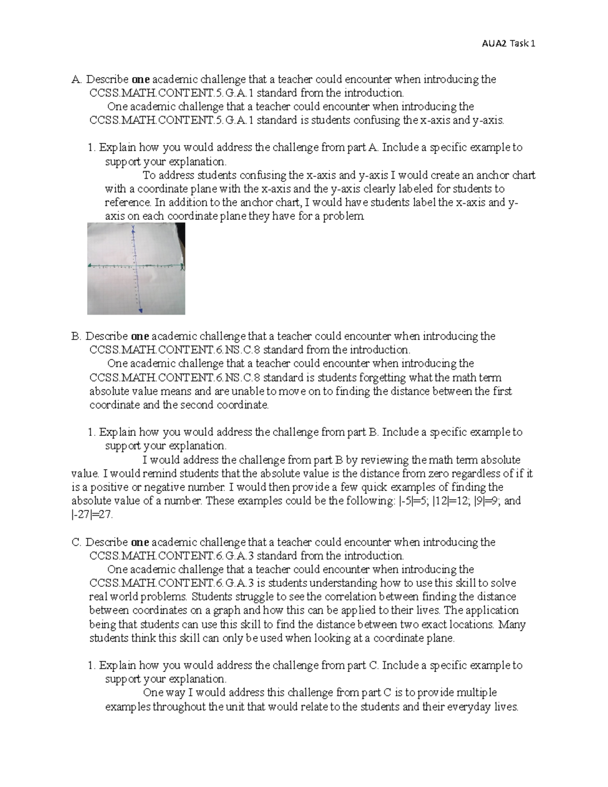 BDM3 TASK 1 Understanding AND Teaching Ratios AND Proportional ...