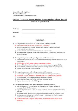 Osinaga -Bases bioquímicas de la hemostasis - Hemato-inmuno-sangre - Studocu