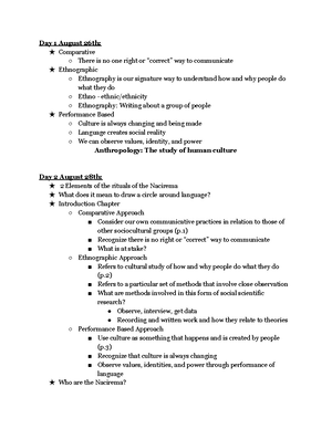 Interpersonal Communication Rich Points - Karen Nguyen If cultural ...