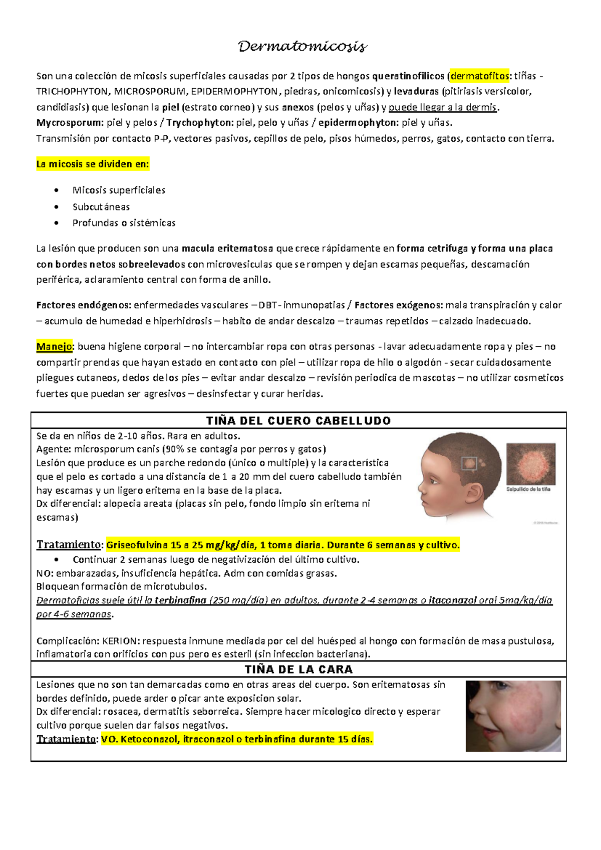 Dermatomicosis - Dermatomicosis Son una colección de micosis ...