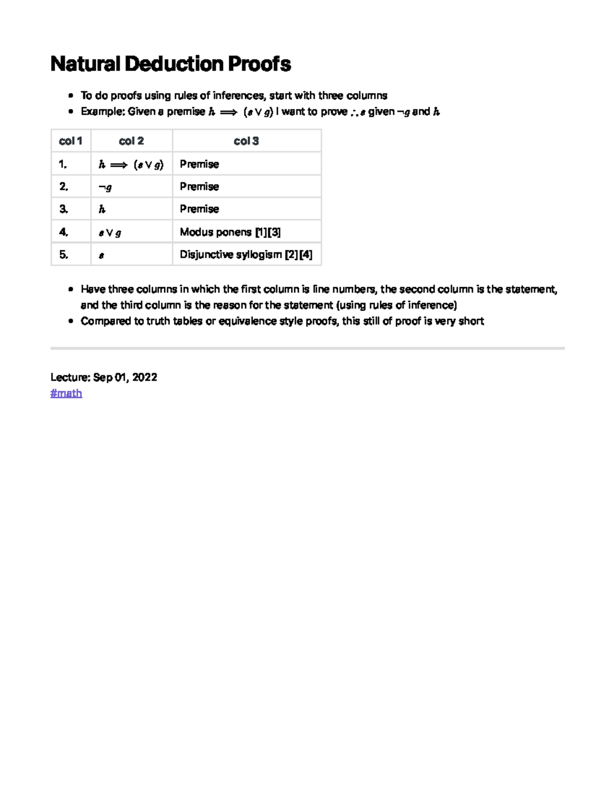 Natural Deduction Proofs - Studocu