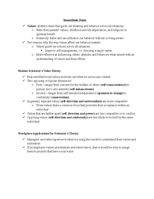 Smart Book Notes (12) - SmartBook Notes (12) Power: the discretion and ...