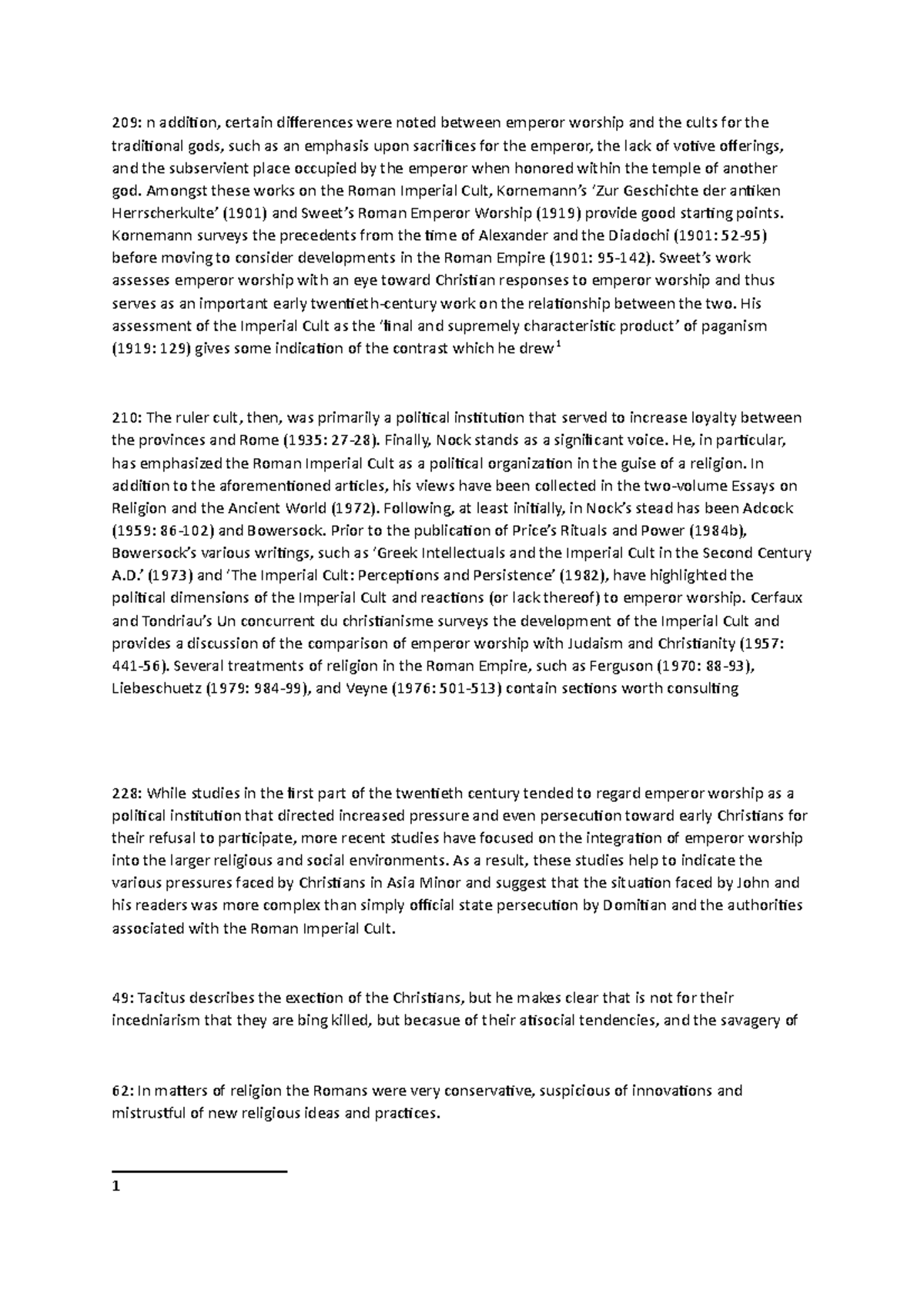 Romans - Summary of book - 209: n addition, certain differences were ...