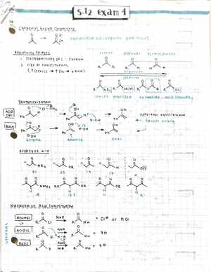 Substitution–SN2 and SN1 ; Elimination–E1 and E2 - Announcements PSet 5 ...