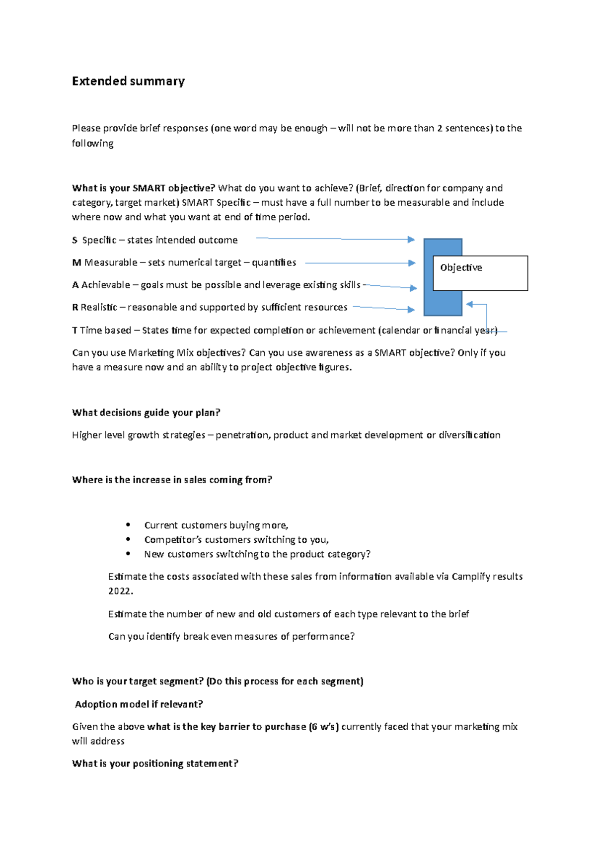 Mkf3121 extended summarysem 22022 - Extended summary Please provide ...