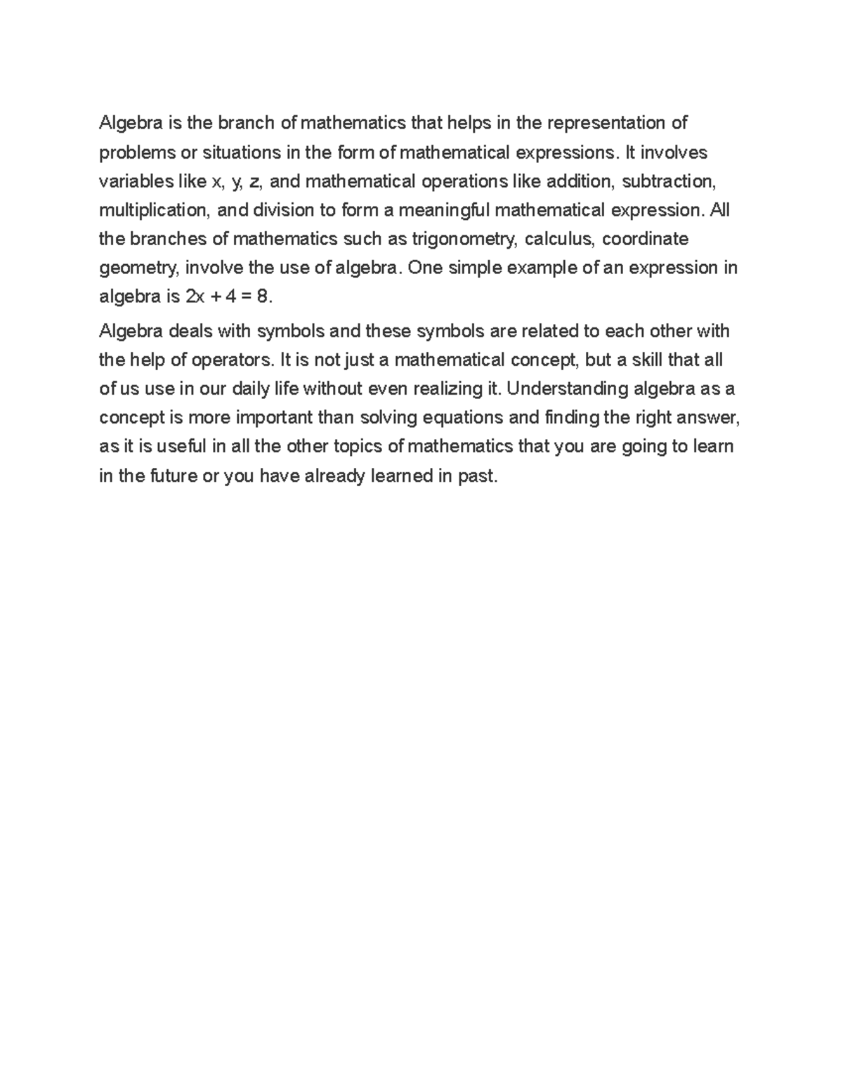 Math Algebra Explanation Of The Theory Algebra Is The Branch Of math-algebra-explanation-of-the-theory-algebra-is-the-branch-of