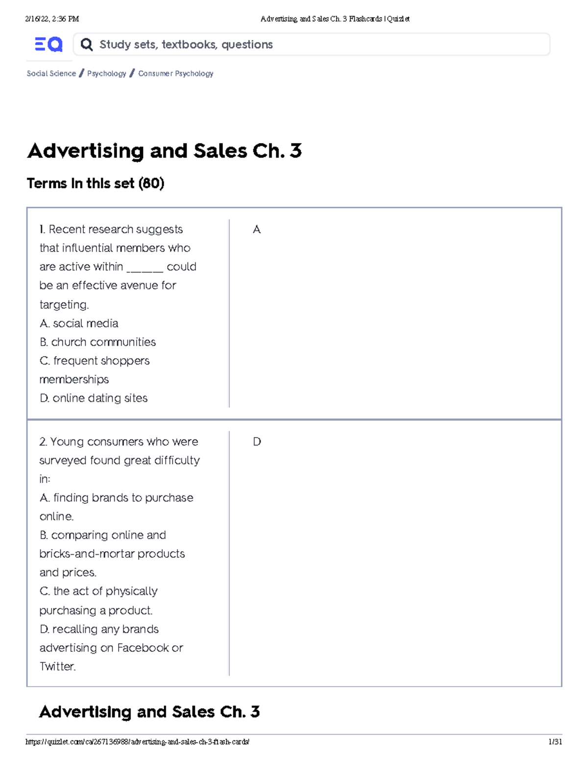 Chapter 3 - questions and answers - Upgrade: free 7-da... Profi ...