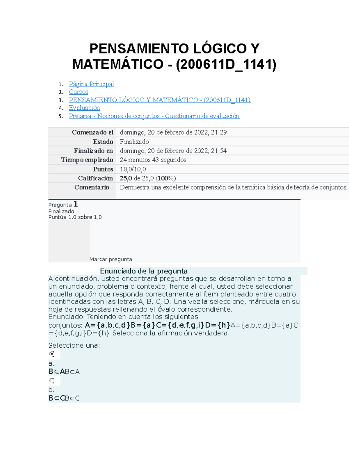 Pensamiento Lógico Y Matemático - PENSAMIENTO LÓGICO Y MATEMÁTICO ...