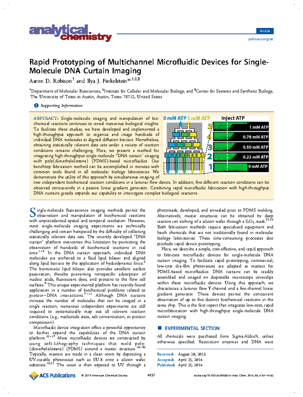 Rapid Prototyping of Multichannel Microfluidic Devices for Single ...
