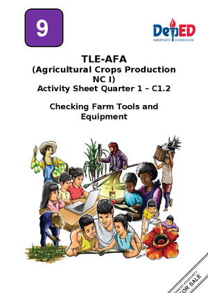 AGRI CROP 9 Q3 Week 2 Module 3 Agri Crop Production NC II Margie M ...