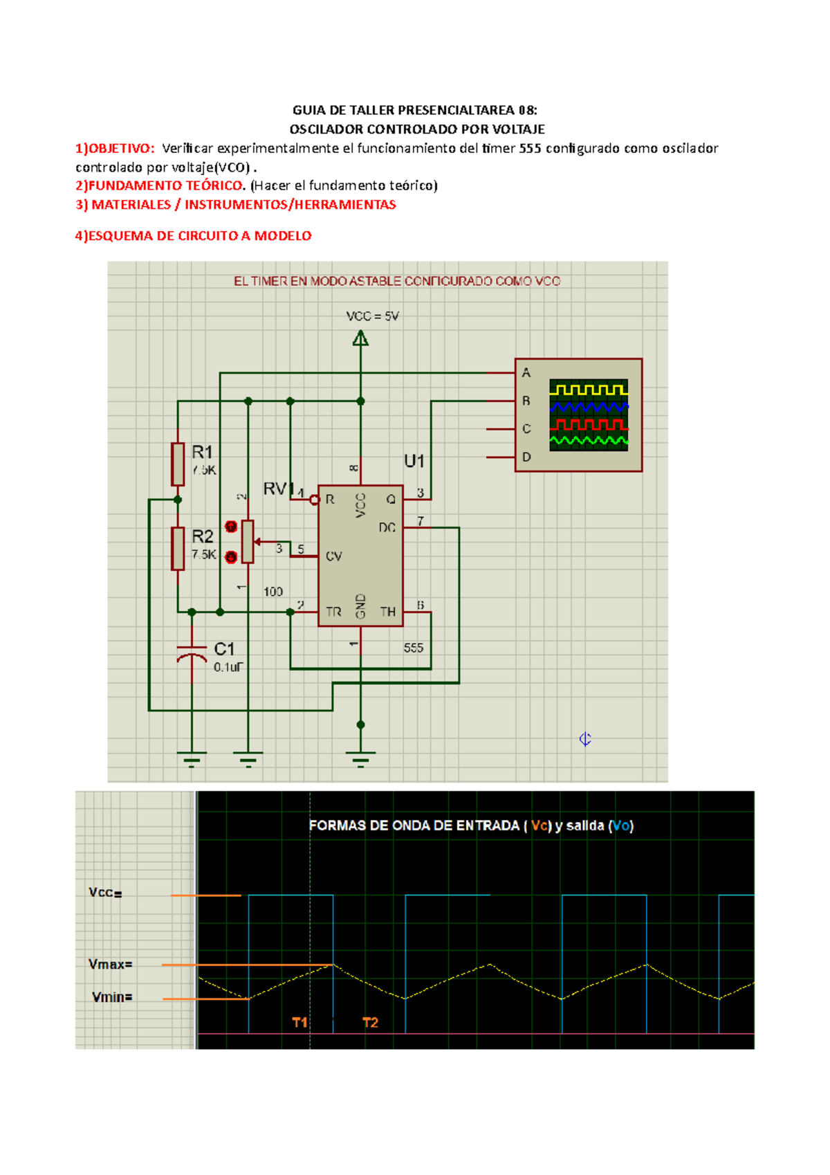 GUIA 08 Taller Presencial 3 - GUIA DE TALLER PRESENCIALTAREA 08 ...