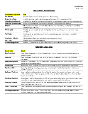 Lecture 27– Introduction to Chemical Safety - Lecture 27 – Introduction ...