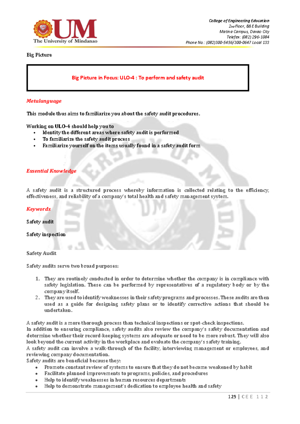 Approved CEE-BSEE 1st Term 1st Sem CEE 112 edited 08Aug 2021 week 8 9 ...