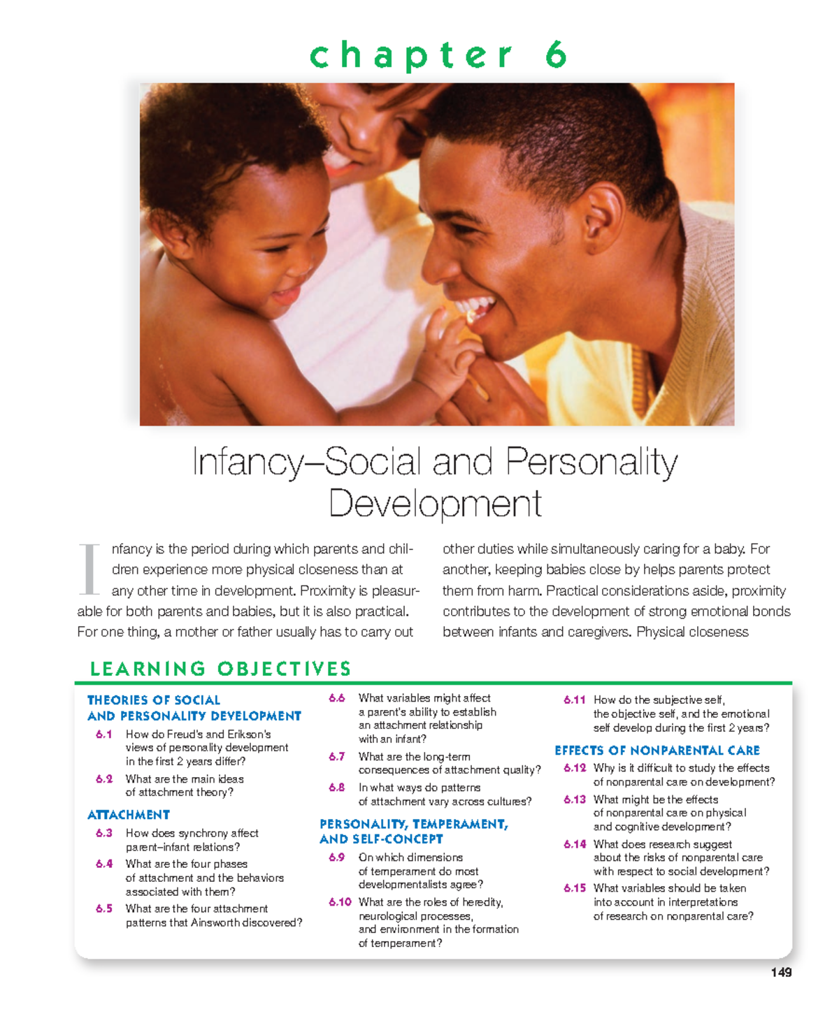 Psych Chapter 6 - 149 6 How do the subjective self, the objective self, and the emotional self ...