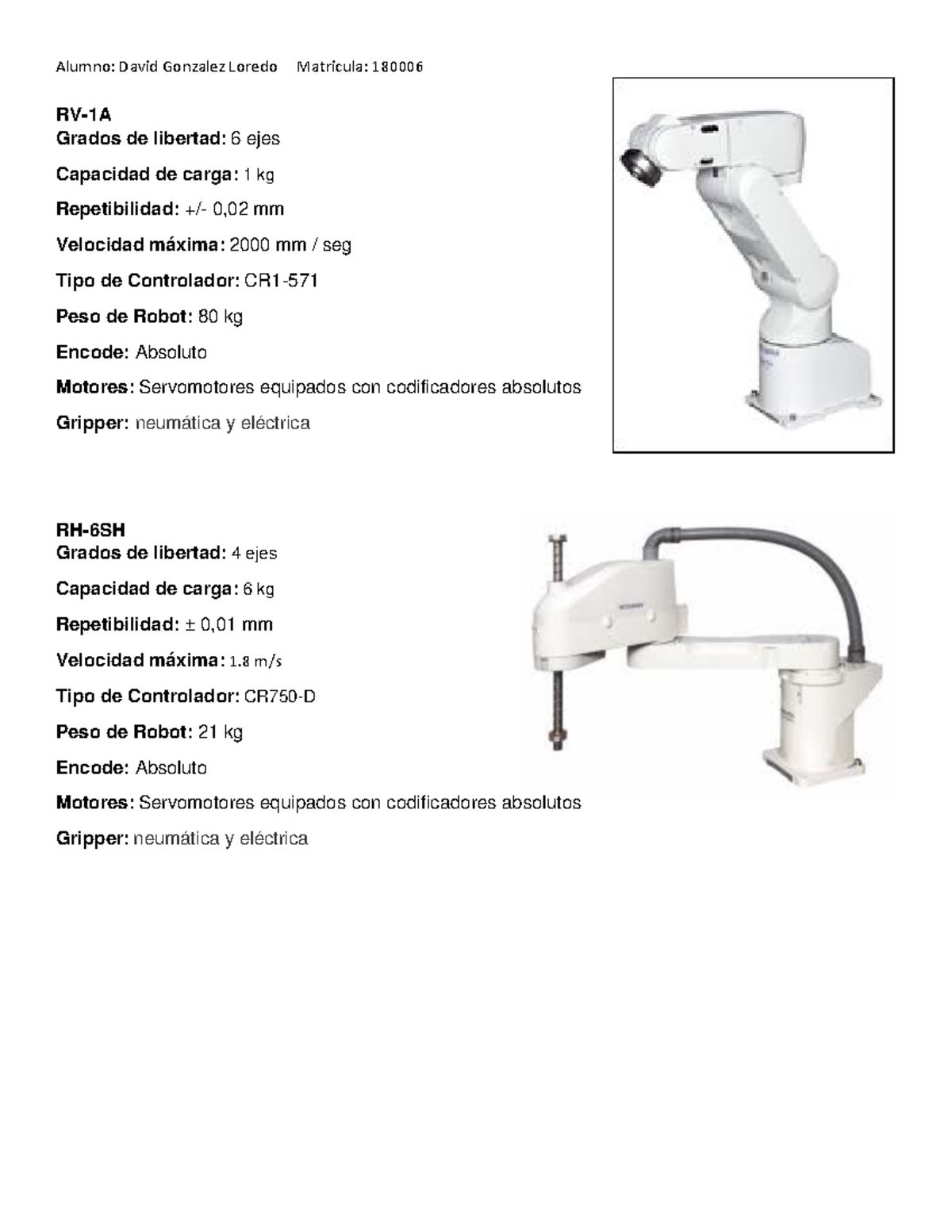 530142861-Robots-Mitsubishi - Alumno: David Gonzalez Loredo Matricula ...