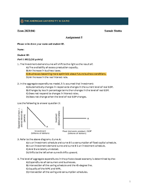 Macro notes - Advanced Placement Macroeconomics Study Notes 17 th ...