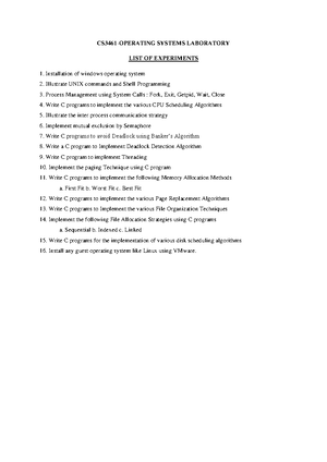 AL3461 ML LAB Manual Updated NEW - EX.NO Implementation of FIND_S algorithm AIM: To Implement ...