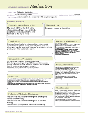ATI System Disorder breast cancer clinicals - ACTIVE LEARNING TEMPLATES ...