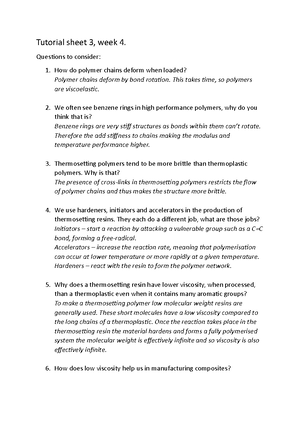 Tutorial sheet 1, 2020 - Solutions - Tutorial sheet 1, week 2 ...