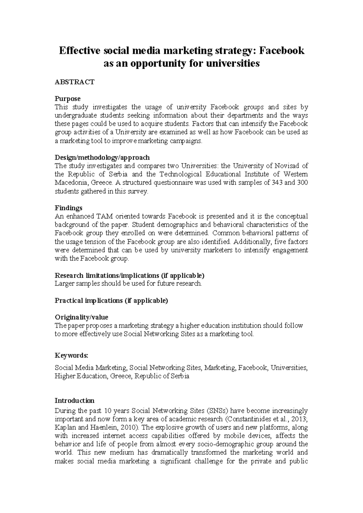 Effective social media - Factors that can intensify the Facebook group ...