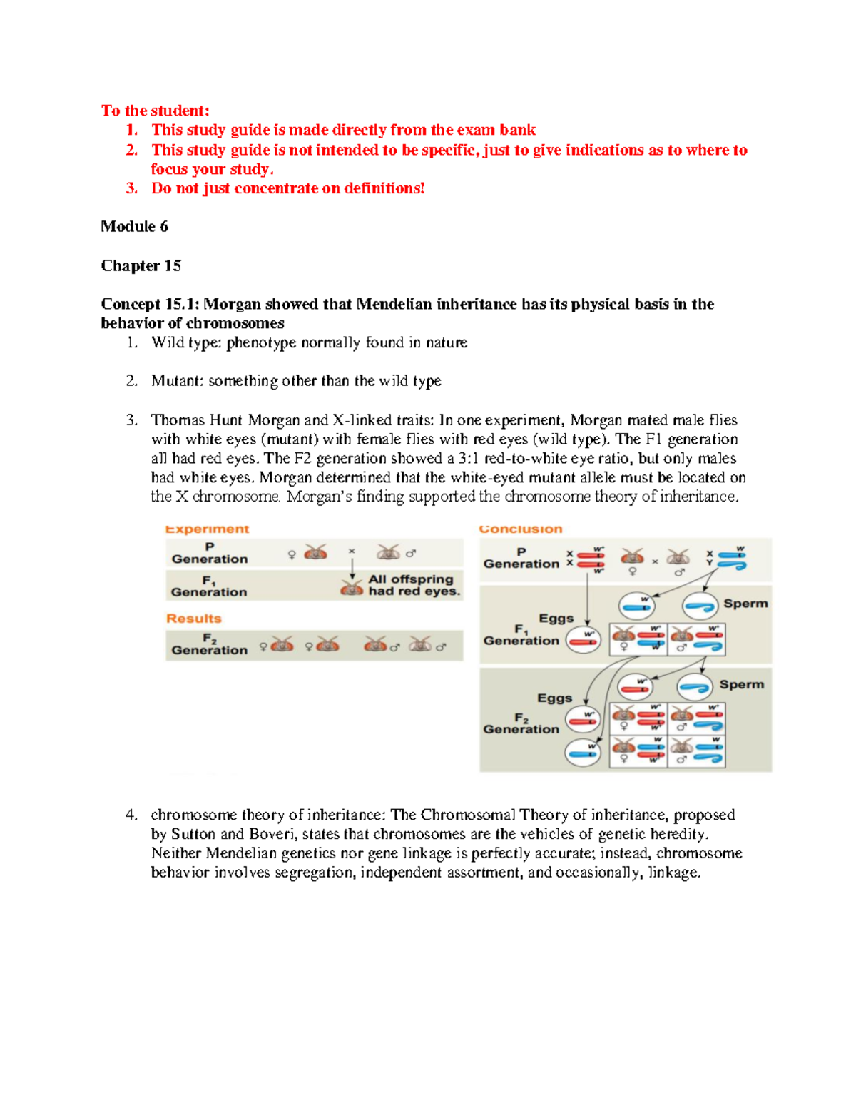 Module 6E study guide - Campbell Biology 11th - To the student: 1. This ...
