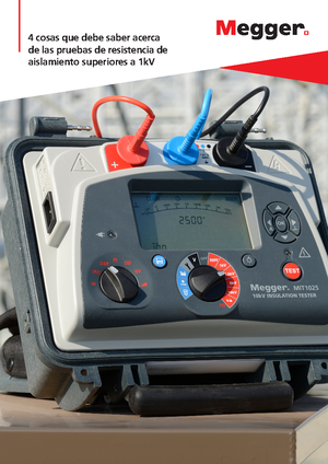 Guía de pruebas de diagnóstico de aislamiento a voltajes superiores a 1 k V - Guía de pruebas de ...