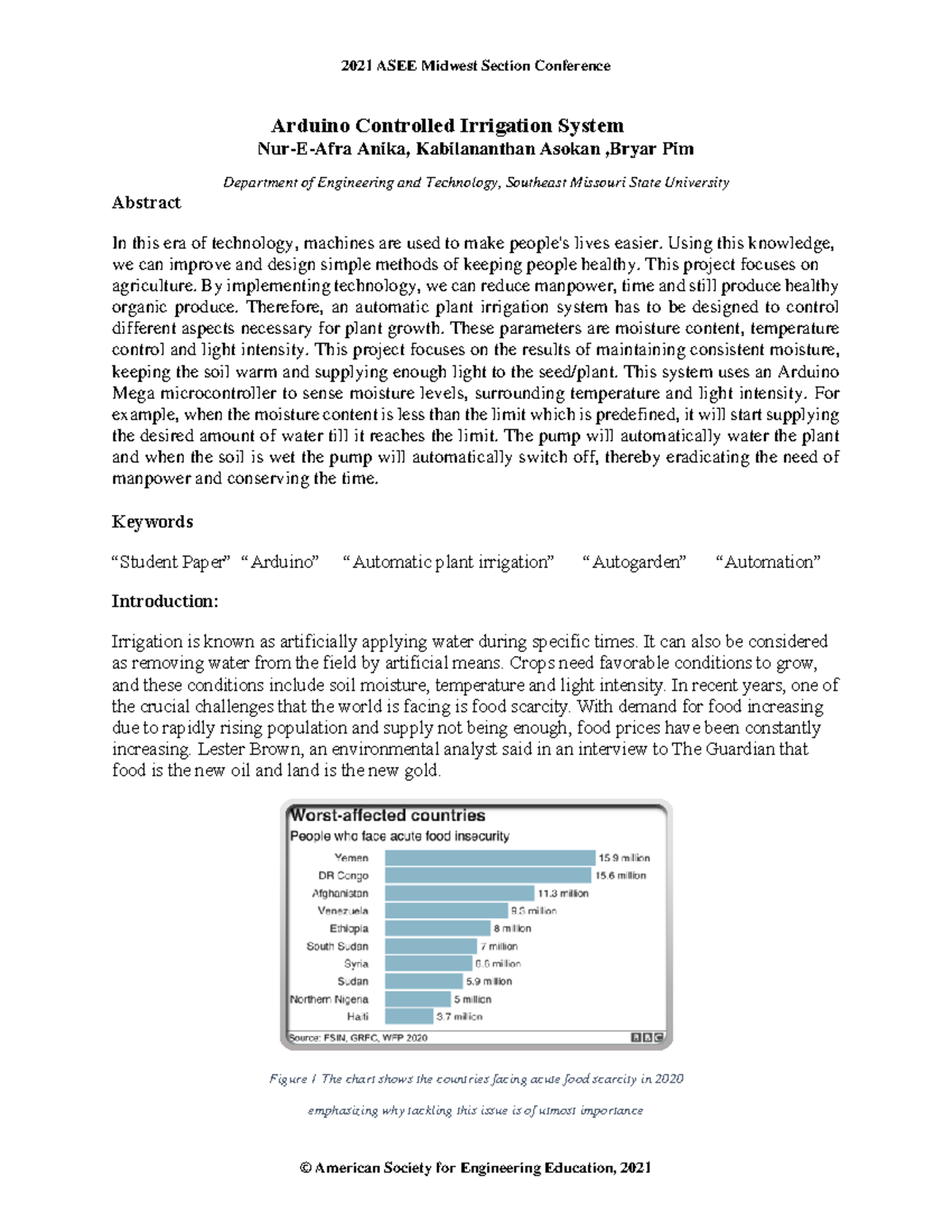 Arduino controlled irrigation system - Arduino Controlled Irrigation ...