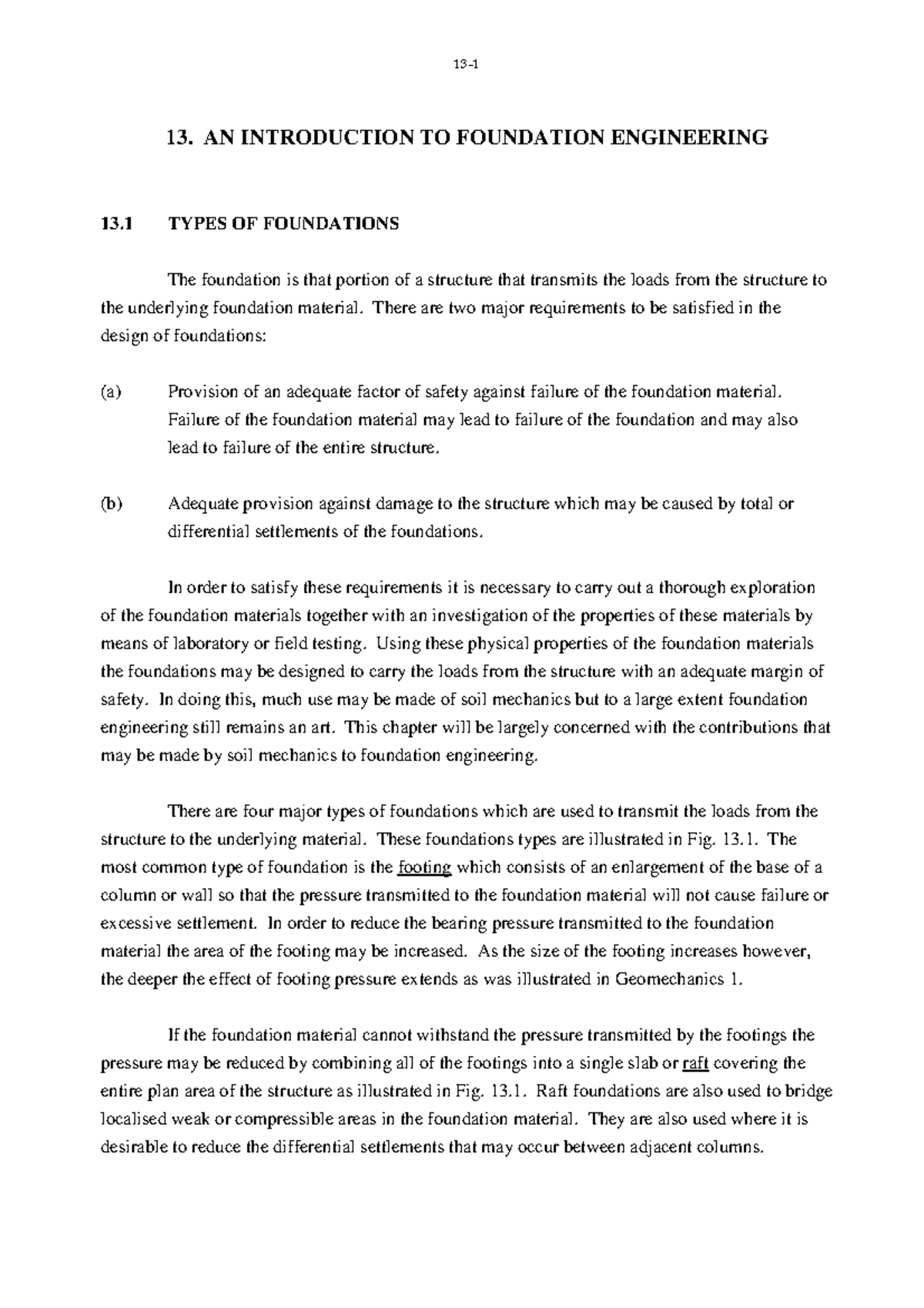 Ch13 foundatn - Foundation Engineering - 13. AN INTRODUCTION TO ...