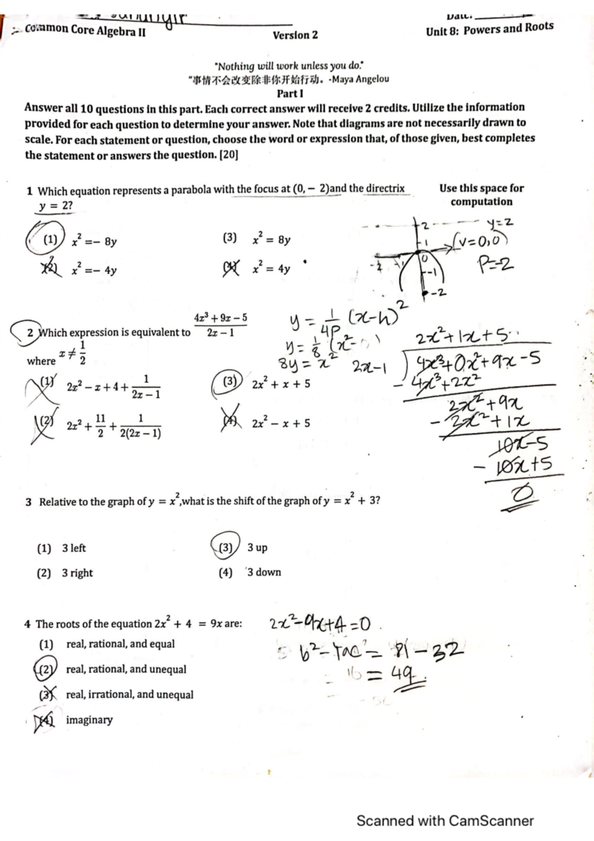 Algebra 2assign - Studocu