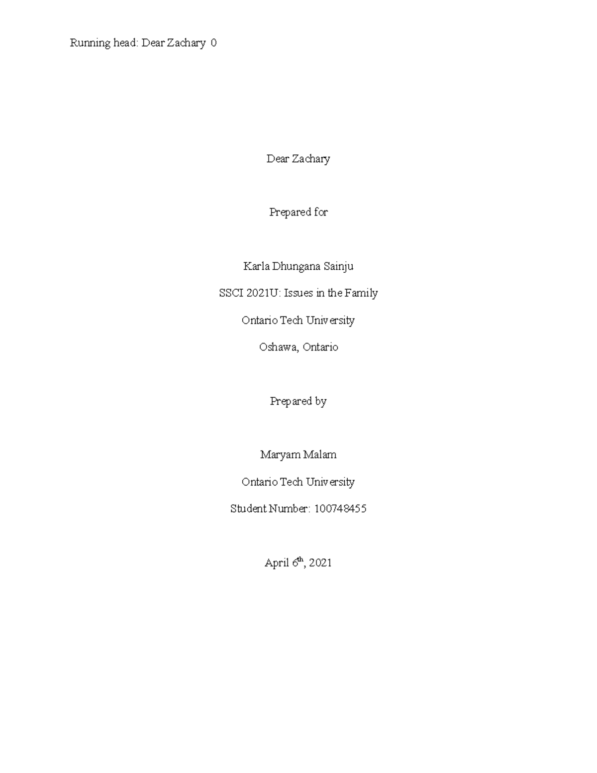 Dear Zachary - Bagby was murdered by a woman named Shirley Jane Turner ...