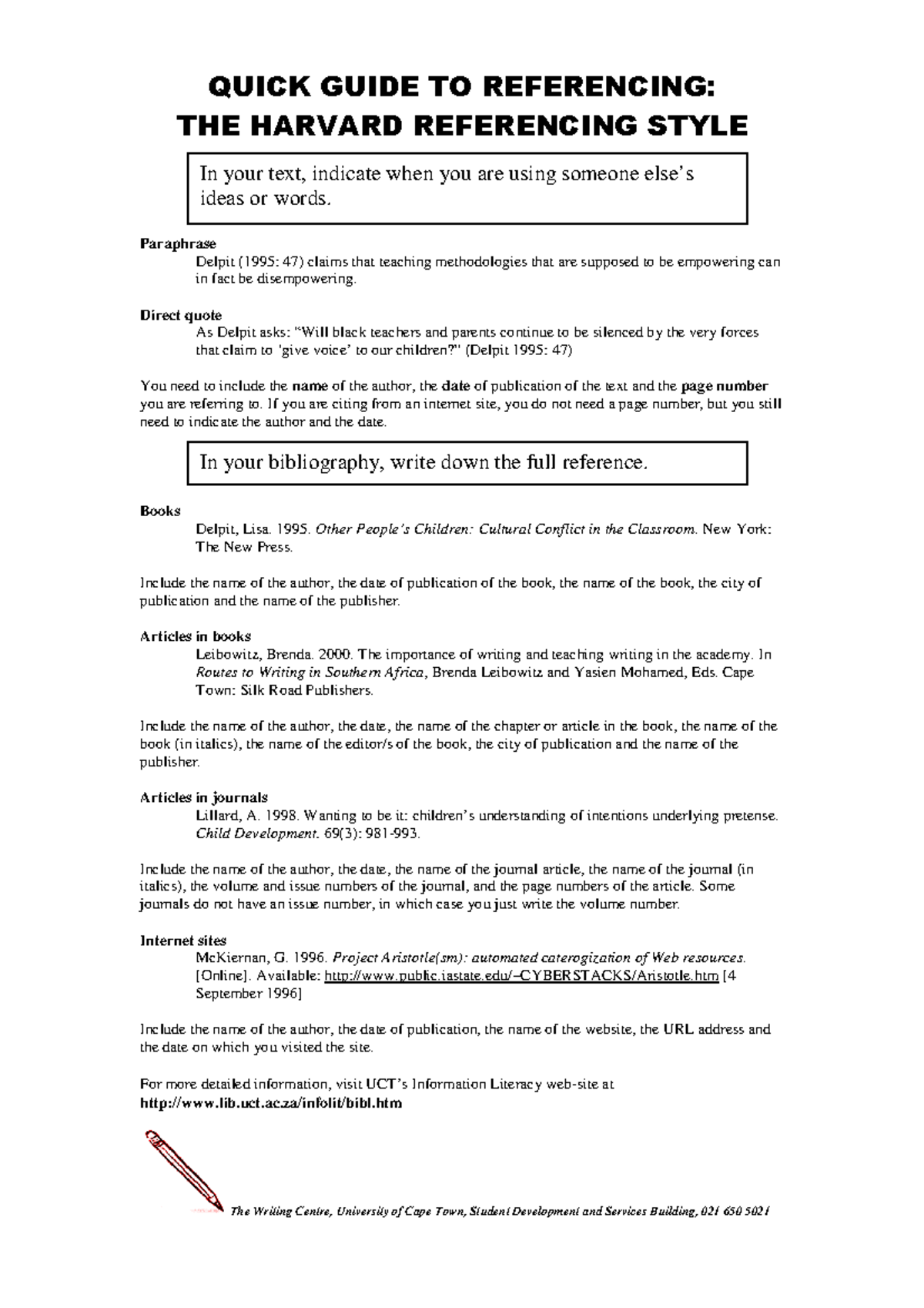Referencing harvard - Business Management - - Studocu