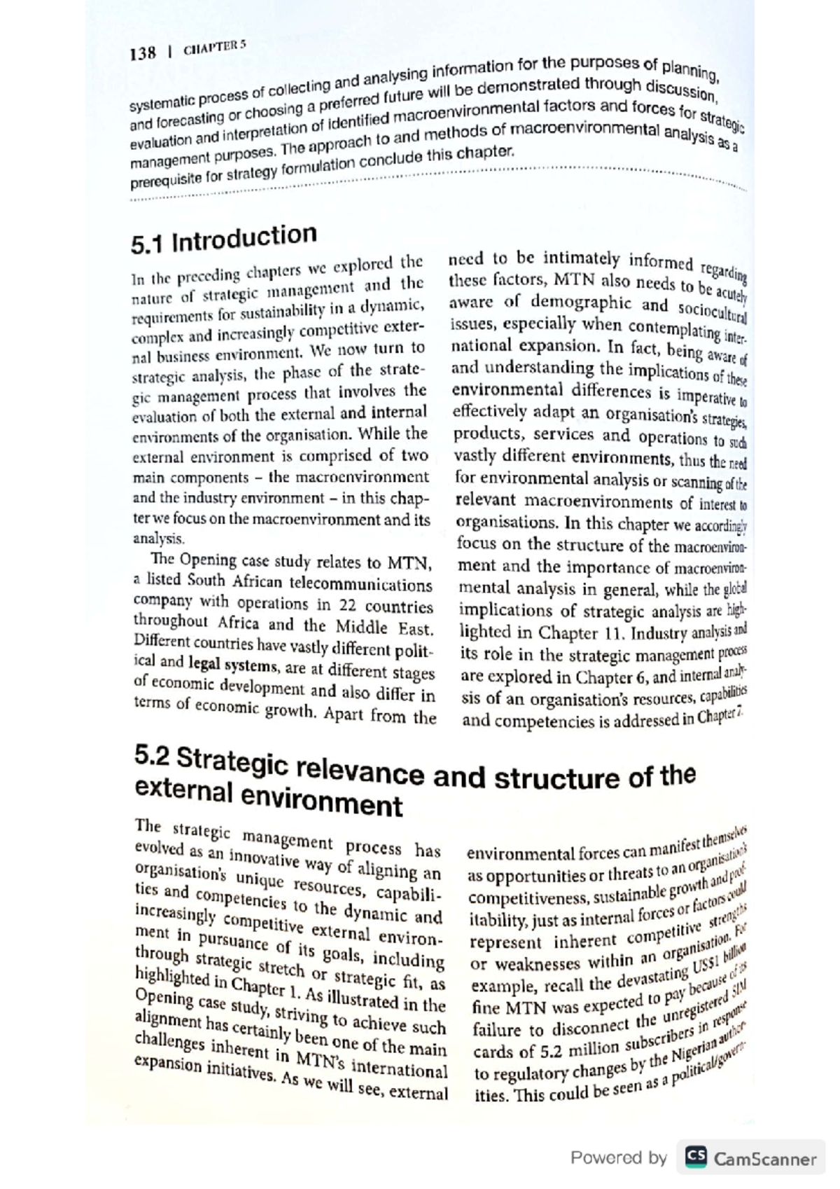 Chapter 5&6 BUSS - BSAM031 - Studocu