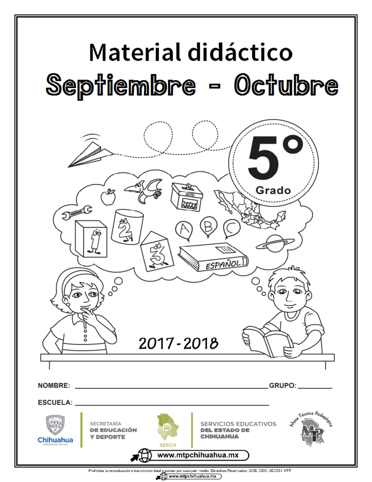 5to MDSept Oct 17-18MEEP - ####### SEPT. – OCT. 2017 - 2018 5 ° GRADO ...