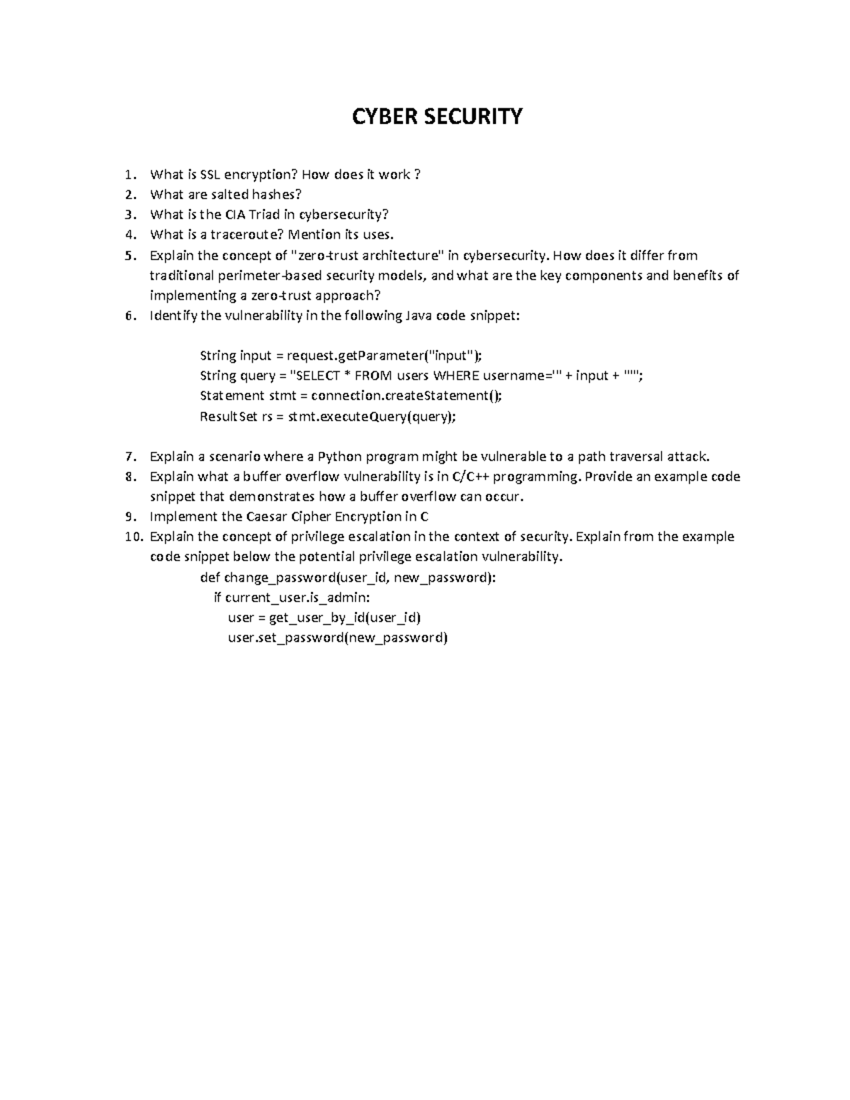 Assignment 1 CEH - CYBER SECURITY What is SSL encryption? How does it work? What are salted ...