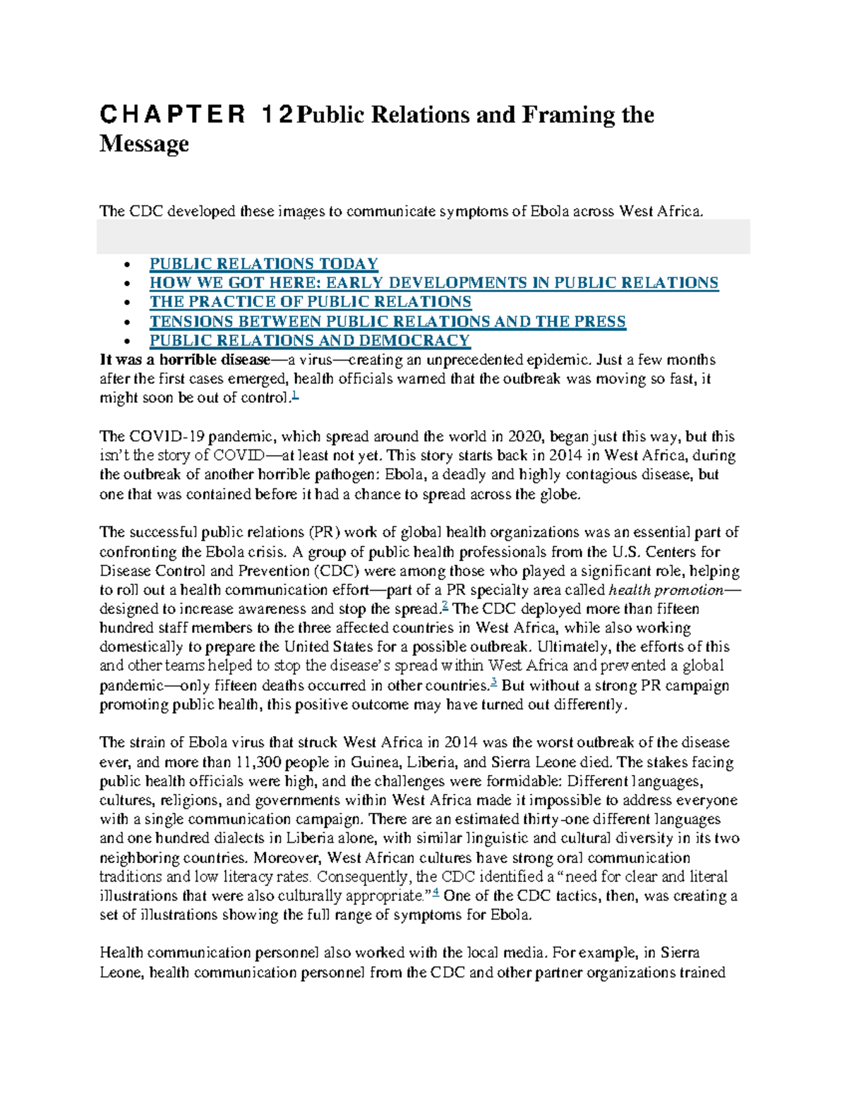 Chpt 12-15 - The summarized notes and paragraphs relevant to chapters ...