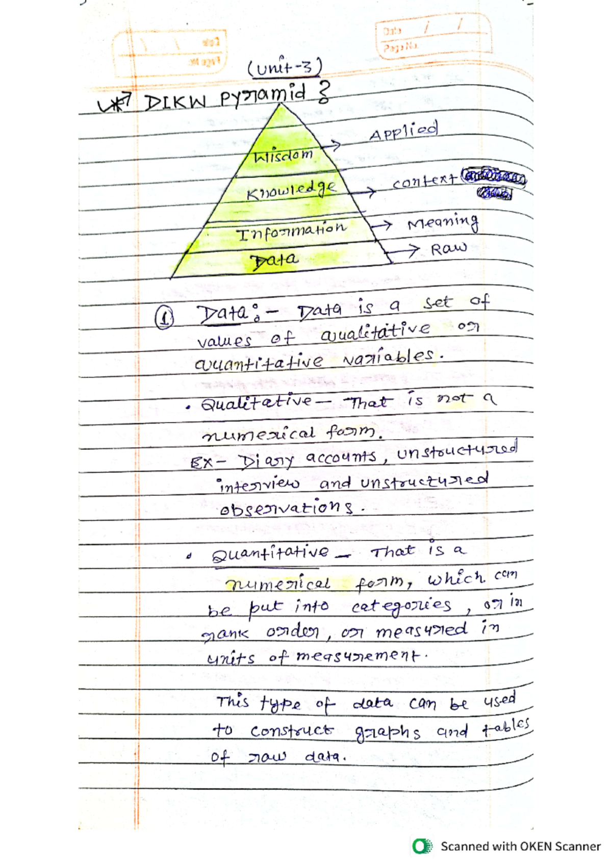 DMW(UNIT-3) - B.tech - Studocu