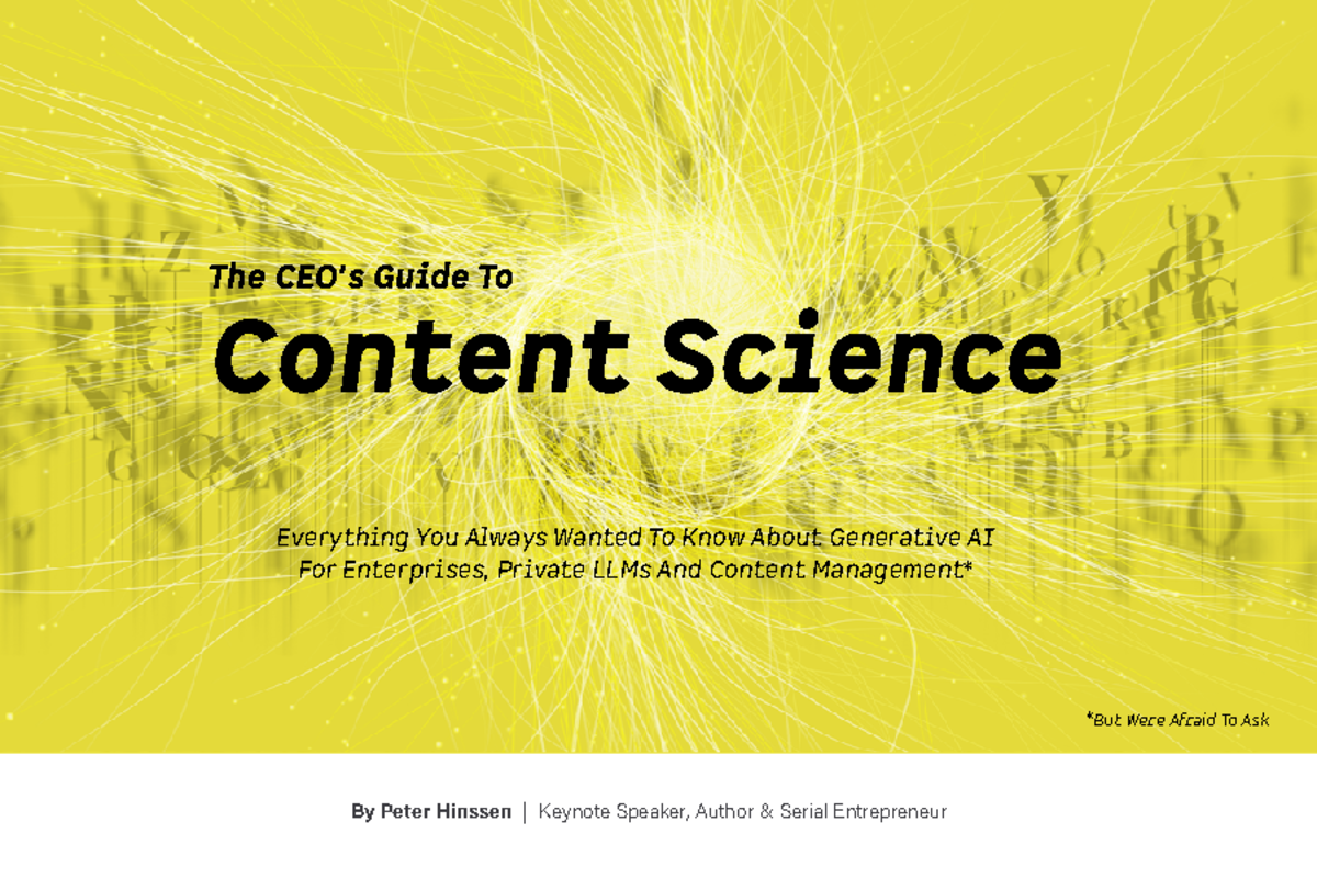 A Descripive Guide to Content Science 2024 - The CEO’s Guide To Content ...