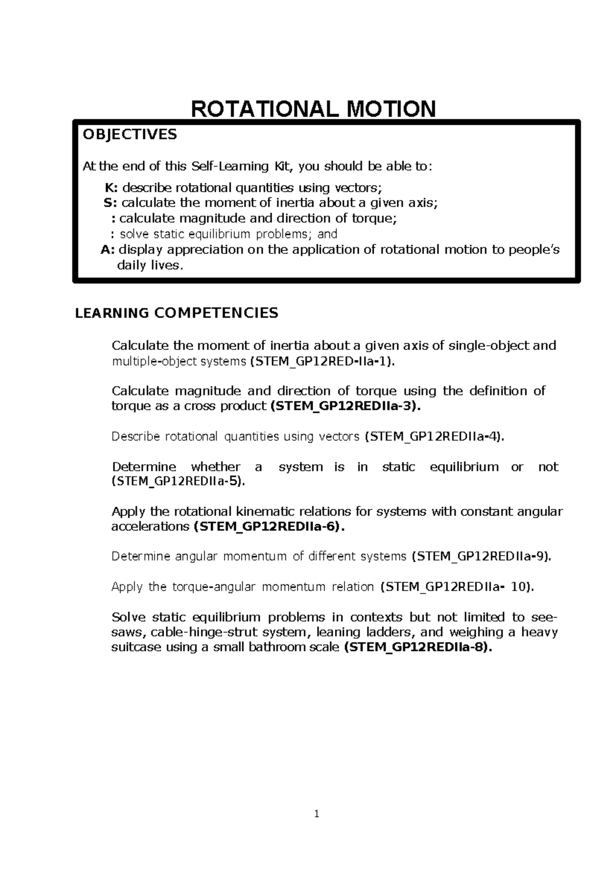 Lesson-1 General-Physics-1 Q2 Week-1 - ROTATIONAL MOTION LEARNING ...