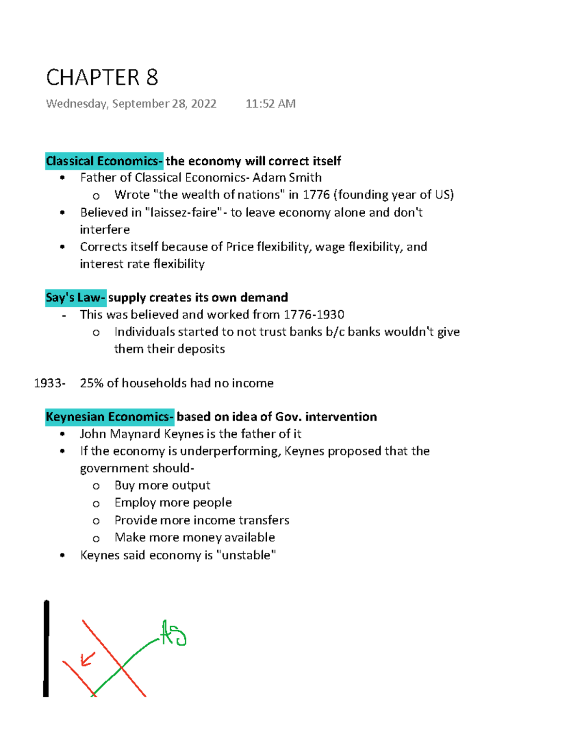Chapter 8 - Dr. Jasso's ch. 8 in class lecture notes - Classical ...