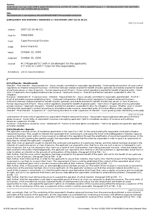 Guggenheim v Rosenbaum 1961 (4) SA 21 (W) - Guggenheim v Rosenbaum 1961 ...