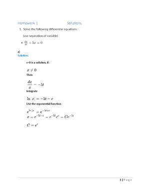 MATH6051-Applied Ordinary Differential Equations - 22FS MATH 6051(5151 ...