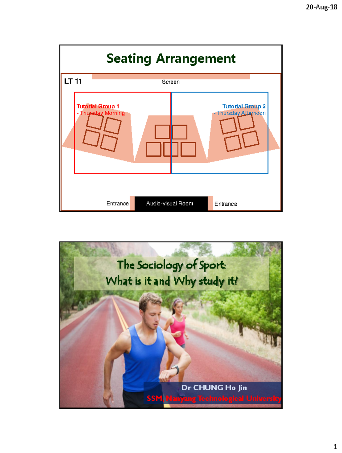 Week2 Sport and culture in Singapore Sociology - Warning: TT: undefined function: 32 Warning: TT ...
