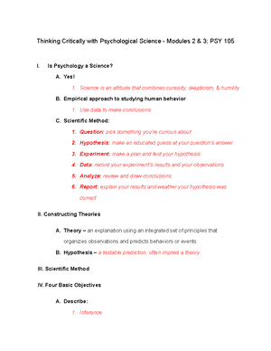 PSY105 Modules 28-30 Intelligence Notes - Intelligence Modules 29 & 30 ...