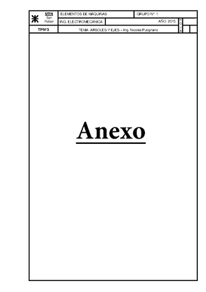 ASME B106 - 1985 - Calculo de Ejes - Elementos de Máquinas - Studocu
